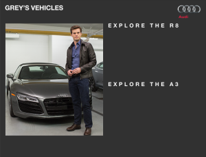CHRISTIAN GREYS AUDI R8 IN FIFTY SHADES MOVIES – 50 SHADES GIRL PORTLAND